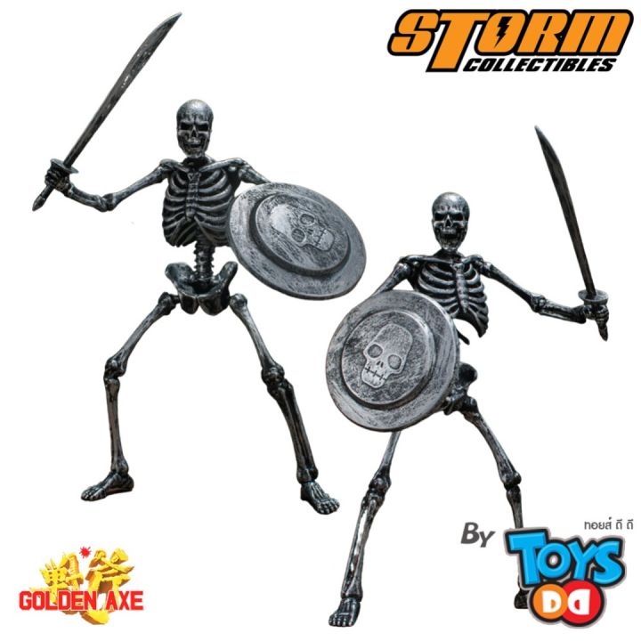 STORM COLLECTIBLES Golden Axe Skeleton Soldier 1/12 Scale Figure Two ...