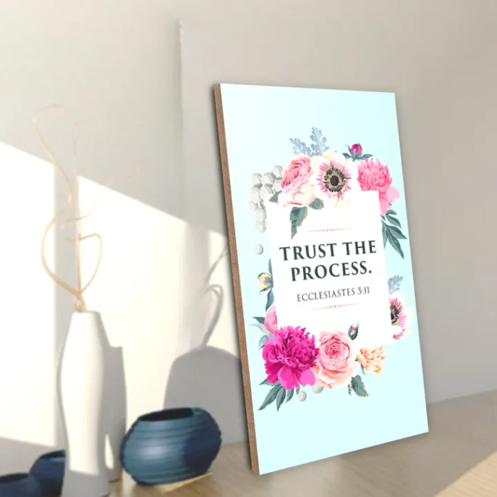 Hiasan Dinding Poster Kayu Wall Decor Dekorasi Rumah Hiasan