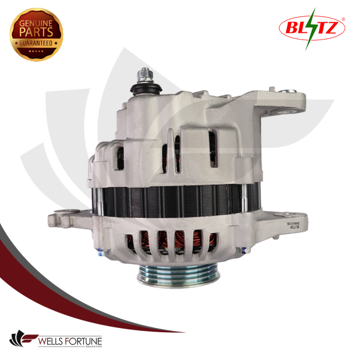 MITSUBISHI 4G63 12V / 90A FOUR PULLEY BLITZ ALTERNATOR ASSEMBLY 6 ...