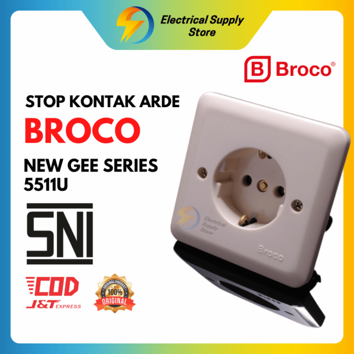 STOP KONTAK ARDE BROCO IB 5511U STOP KONTAK NEW GEE UREA | Lazada Indonesia