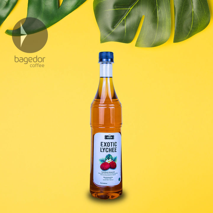 Gambino Syrup / Sirup / Sirop Flavour Exotic Lychee | Lazada Indonesia