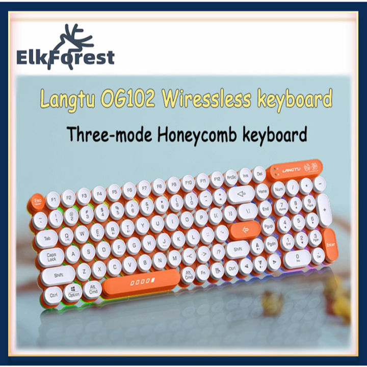 COD LANGTU OG102 membrane slient keyboard Honeycomb hollow keyboard 2 ...