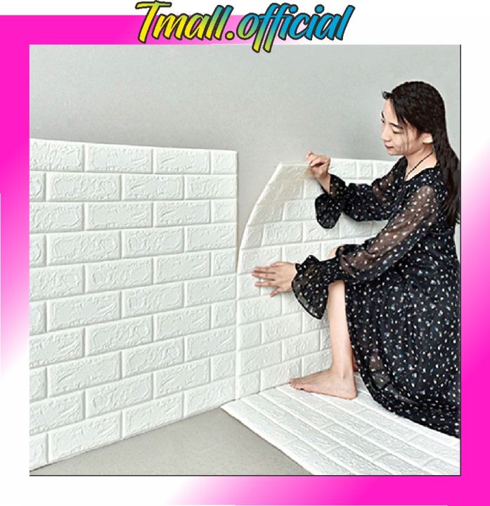 TML Wallpaper Dinding Stiker Wallfoam 3D Sticker Dekorasi Kamar Rumah ...