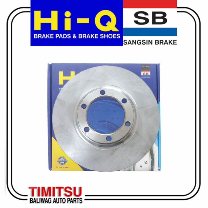 ROTOR DISC MITSUBISHI L200 STRADA 4X2 K64 PART NO. SD4316 HI-Q | Lazada PH
