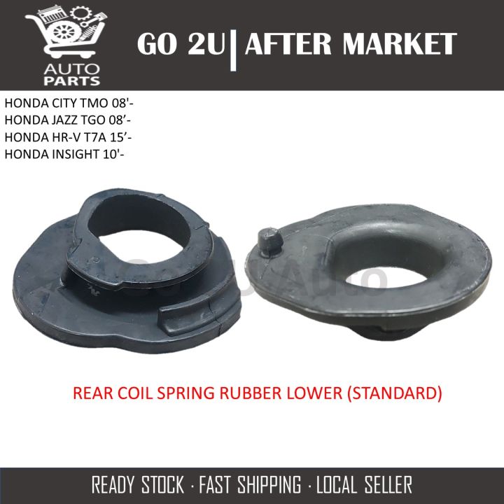 REAR COIL SPRING RUBBER LOWER (STANDARD) -52748-TFO-020 HONDA CITY TMO ...