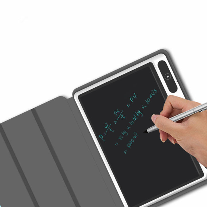 threetrees 10 inch LCD Writing Tablet Board, Built In Protective Case ...