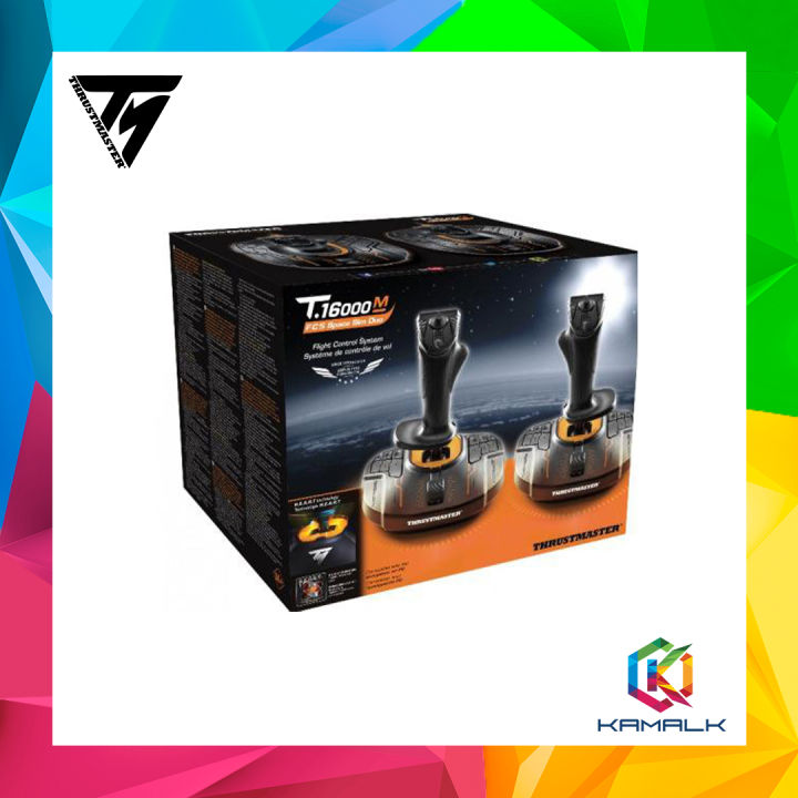 Thrustmaster T16000M FCS Space Sim Duo Flight Control System | Lazada ...