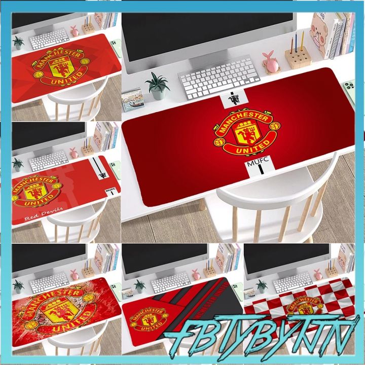 Football Club Manchester United Logo Office Laptop Desk Thickened Mouse ...