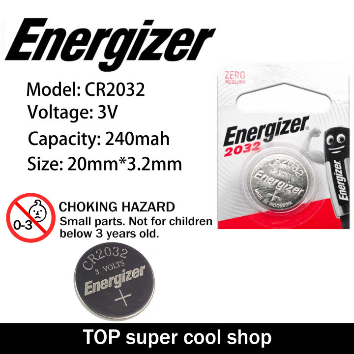 Energizer CR2032 Lithium Coin Button Battery 3V 1pc CMOS PC Desktop ...