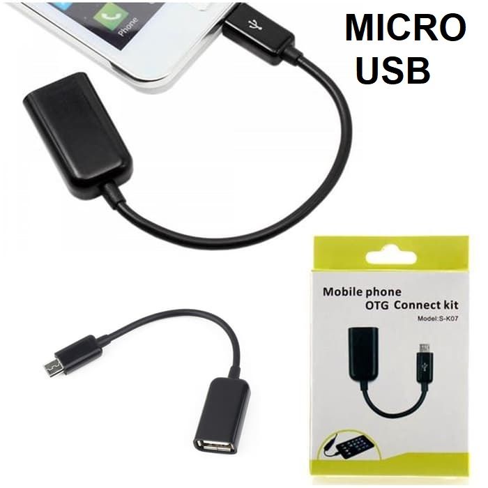 Kabel OTG Micro Usb / OTG Cable Connection Kit Micro Usb For Android ...