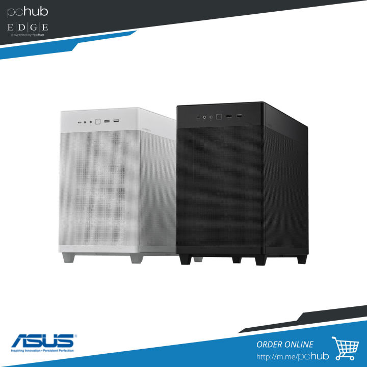 Asus Prime AP201 Mesh, White, MATX, USB3 1C 2A, Pn: AP201/WHT/MESH ...