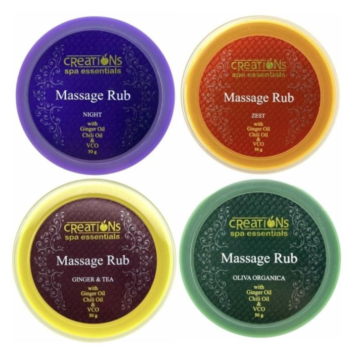 Original Creations Spa Essentials Massage Rub 50g Lazada Ph