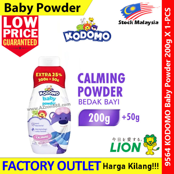 KODOMO Baby Powder X 1-PCS ~ Calming Powder Bedak Bayi #KODOMO #LION #JAPAN | Lazada