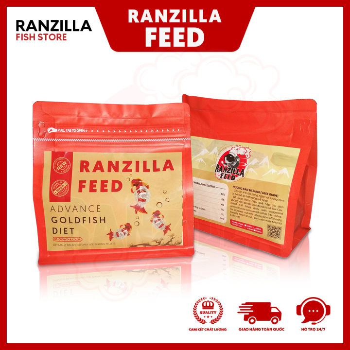 Cám Cá Cảnh Ranzilla Feed - Tăng size, tăng màu tự nhiên - Thức ăn ...