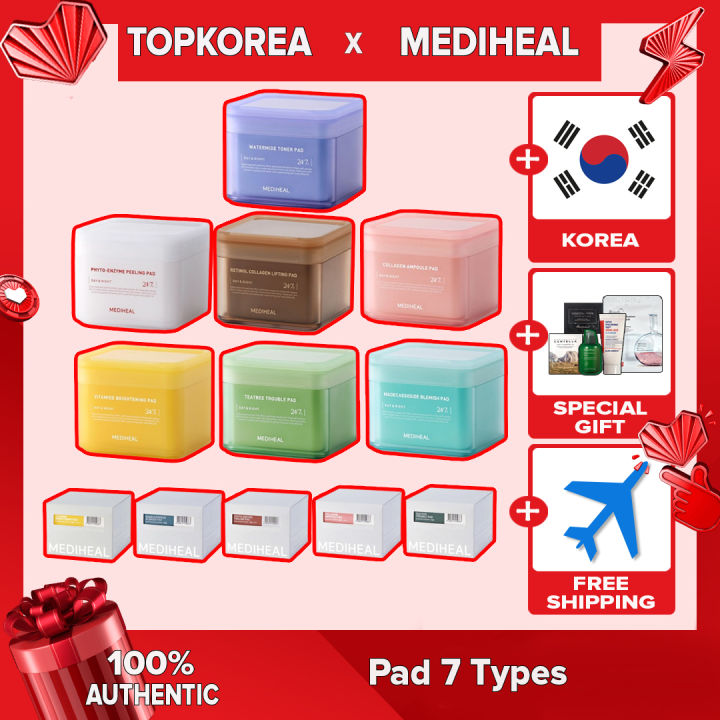 MEDIHEAL NEW Pads 8 types / TOPKOREA / Shiipping from korea | Lazada