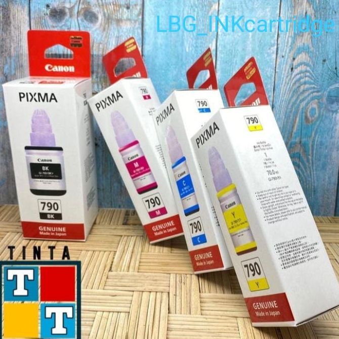 Tinta Canon Pixma GL-790 Original G1010//G2010//G31010 1 Set//Paket ...