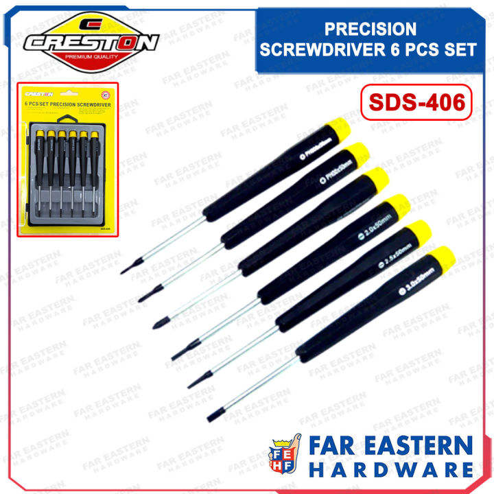 CRESTON Precision Screwdriver Screw Bit Set CRHT | Lazada PH
