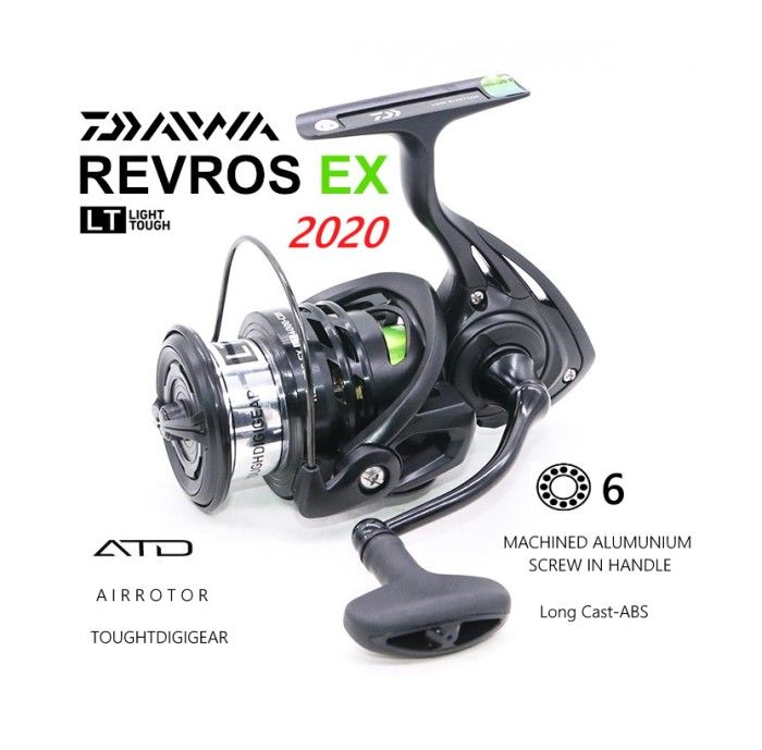 Reel Spinning Daiwa Revros EX LT - 3000-CXH | Lazada Indonesia
