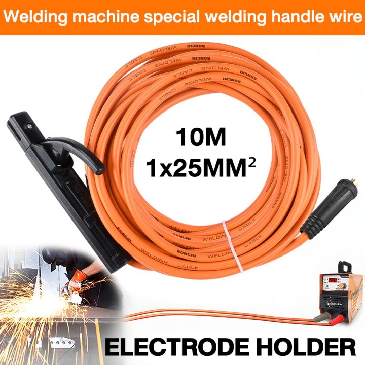 Welding Cable 300A Original with Electrode Holder and Connector ...