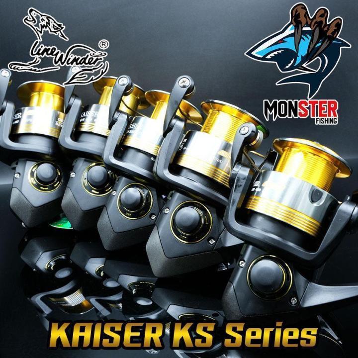 รอกตกปลา รอกสปินนิ่งหมาป่า LINE WINDER รุ่น KAISER KS 2000/3000/4000/5000/7000 | Lazada.co.th