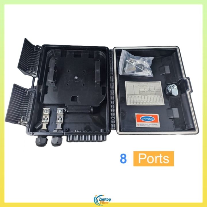 Nap Box 8 port Fiber Splitter Box FTTH Insert type Fiber Optic ...