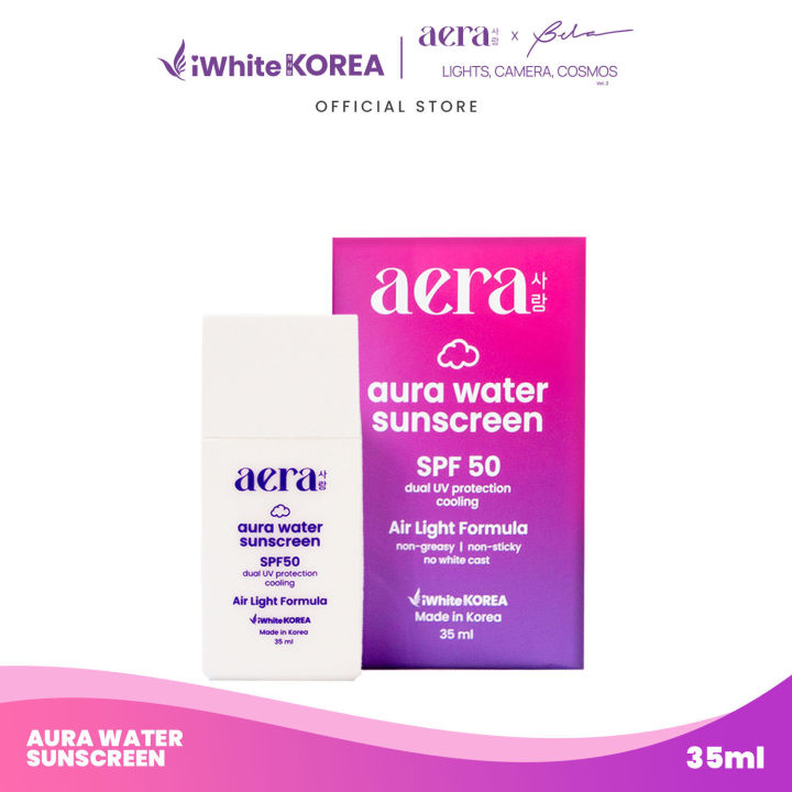 Aera by iWhite Korea Aura Water Sunscreen Bottle 35ml | Lazada PH