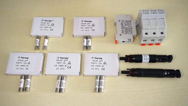 Factory Supply DC Fuse 1000V 15A 20A 30A Fuse for Solar Photovoltaic ...