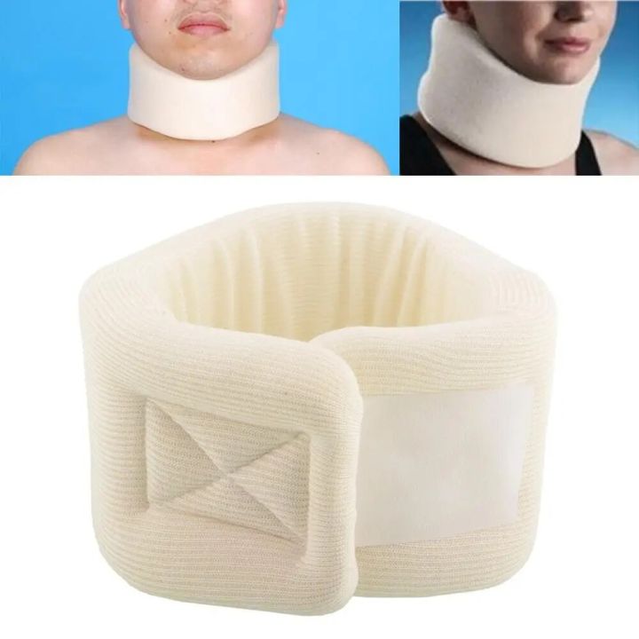 Soft Sponge Foam Neck Cervical Traction Collar Belt Physiotherapy Back ...