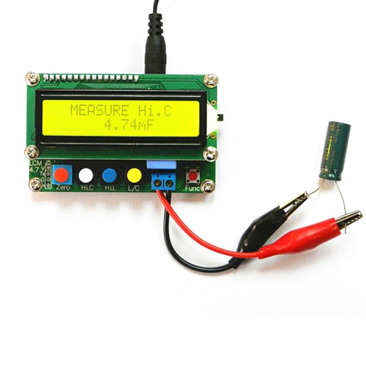 Digital Capacitor Meter Inductance Capacitance L/C Meter LCD ...