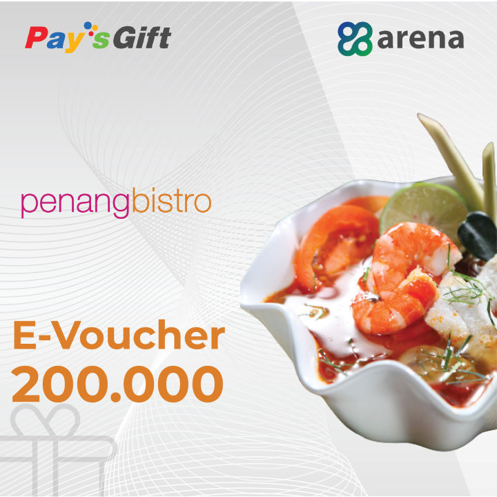Voucher Digital Penang Bistro Rp 200.000 | Lazada Indonesia