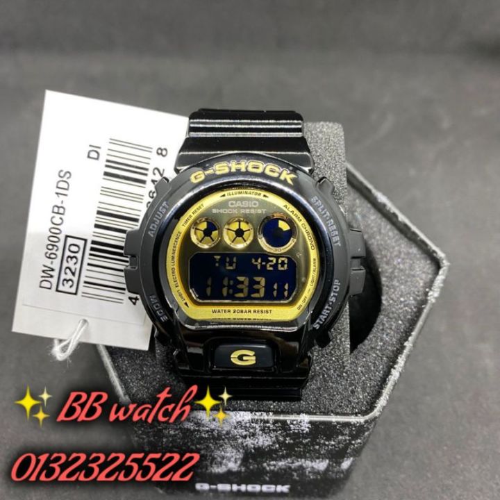 G-shock 100% authentic DW 6900CB-1 / DW6900CB-1 / DW6900 / DW-6900CB-1 | Lazada