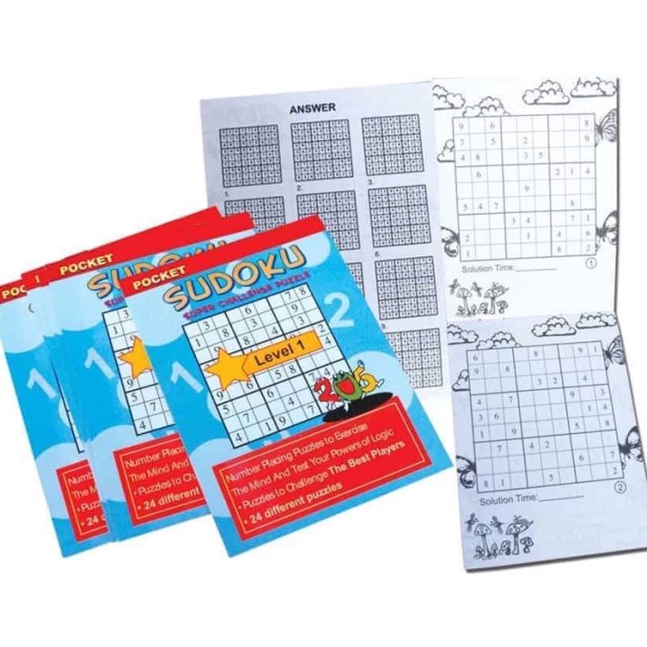 🔥READY STOCK🔥 POCKET SUDOKU LEVEL 1 | Lazada