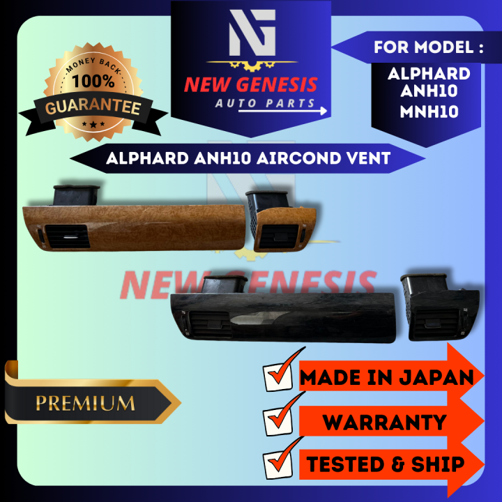 Alphard Aircond Vent Panel Aircond Vent Outlet Louvre Left Right Side ...