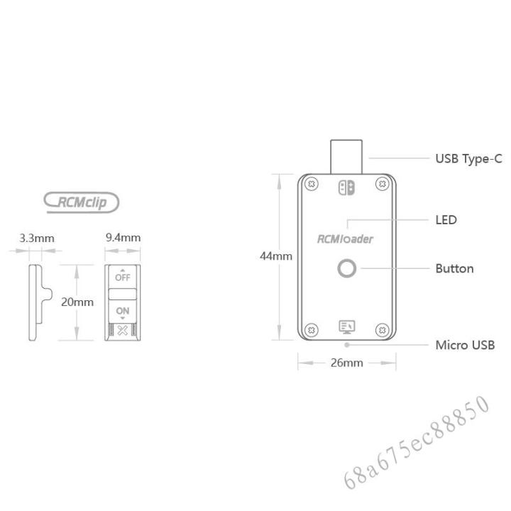 RCM Loader for NS Switch Dongle SX OS RCM Shorter + Injector JIG Kits ...
