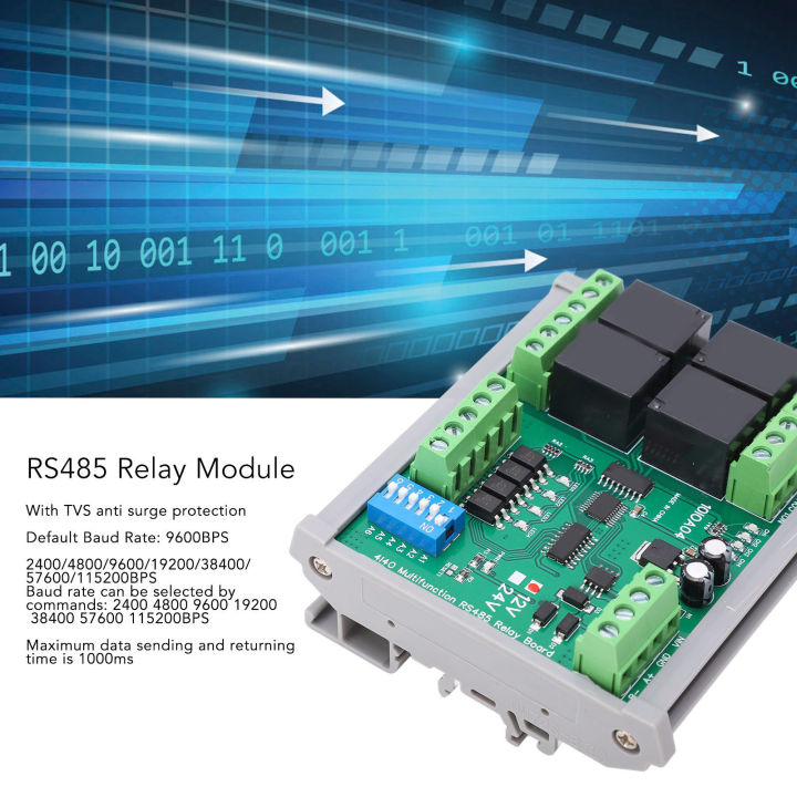 Relay Board 4 Channel Parallel Support Relay Module for Equipment | Lazada