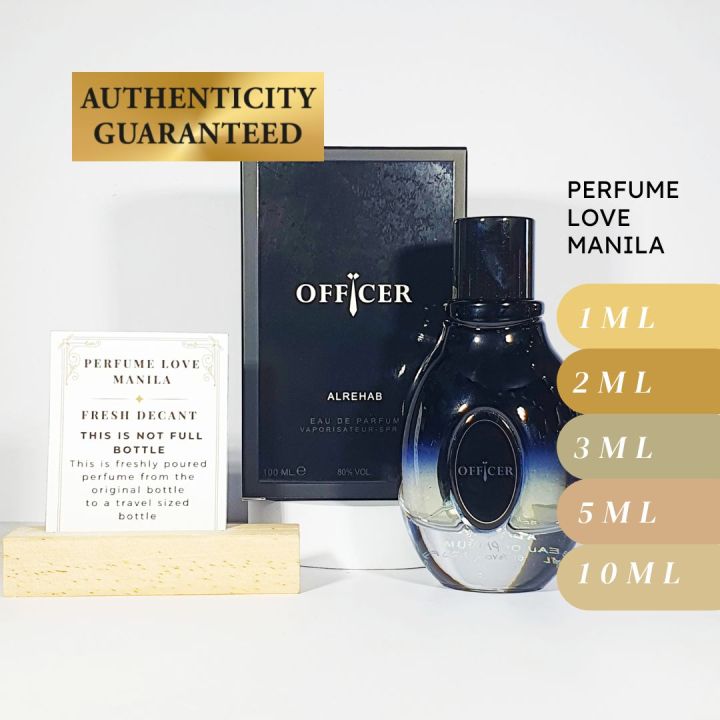 Al rehab officer 1ml 2ml 3ml 5ml perfume decant | Lazada PH