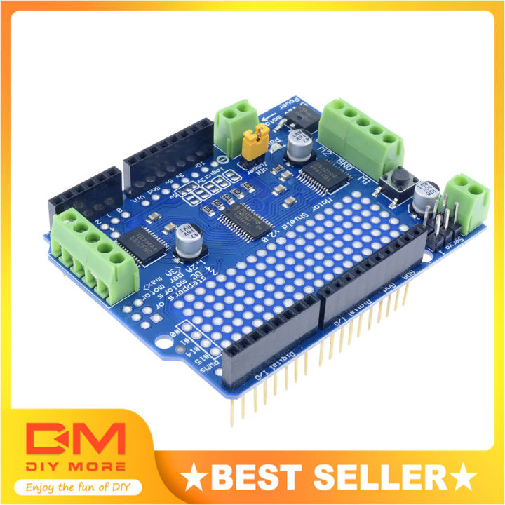 DIYMORE I2C TB6612 Stepper Motor PCA9685 Servo Driver Shield V2 For Arduino Robot PWM Driver ...