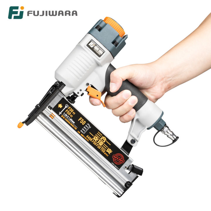 FUJIWARA 3-in-1 Carpenter Pneumatic Nail Tool F10-F50/T20-T50/ 440K ...