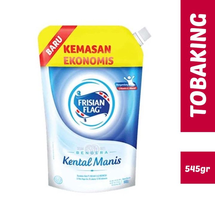 Frisian flag kental manis bendera putih pouch 545 gr | Lazada Indonesia