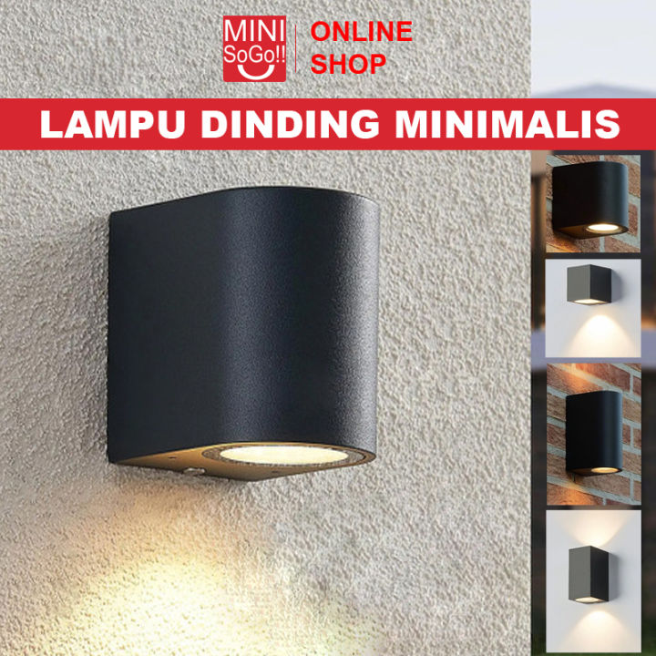 Lampu Dinding Tempel Minimalis Mr16 Waterproof | Lazada Indonesia