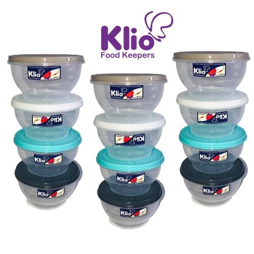 Klio KL-RB01 Round Bowl Stack 320mL Food Keeper Small Rounded Container ...