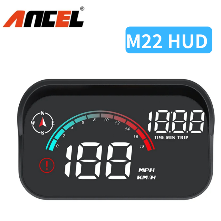 2023 New Acnce M22 Hud Car Projector Display Real-Time Speed Detector ...