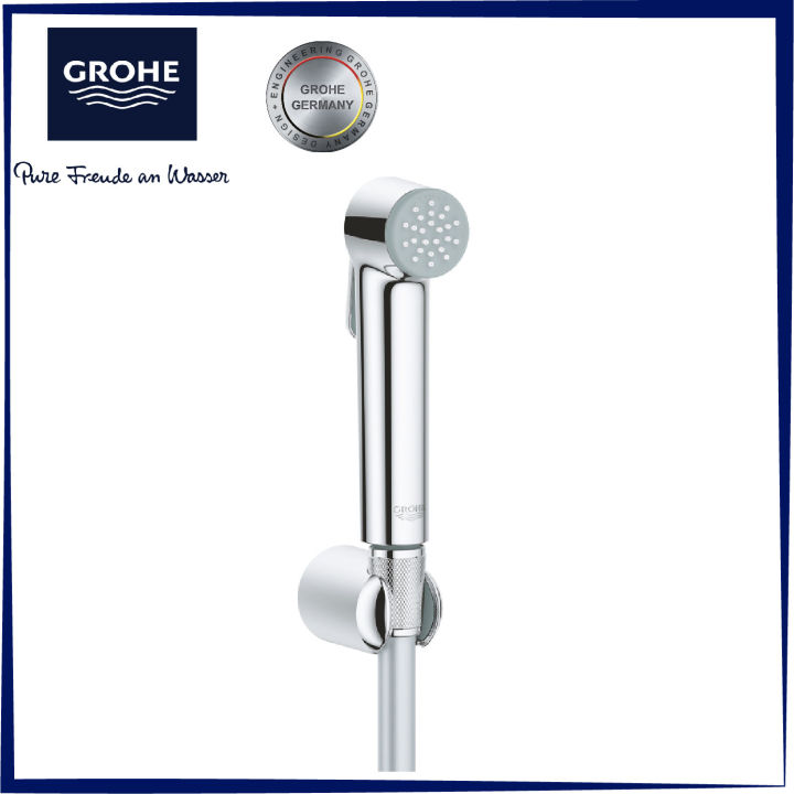 GROHE ชุดสายฉีดชำระ NEW TEMPESTA ของแท้ 27513001 ครบชุด (หัว+ขอแขวน+สาย ...
