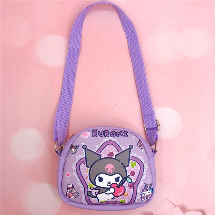 Sanrio Pattern Crossbody Bag Cute Cartoon Portable Shoulder Bag For ...