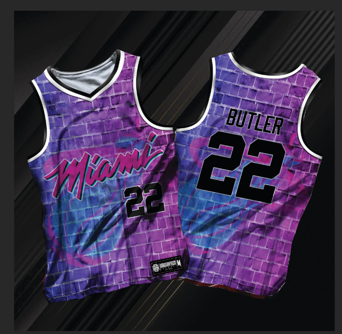 MIAMI 04 JIMMY BUTLER JERSEY FREE CUSTOMIZE OF NAME&NUMBER ONLY Full ...