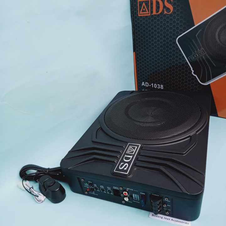 Subwoofer aktif kolong 10 inch ORIGINAL ADS | Lazada Indonesia