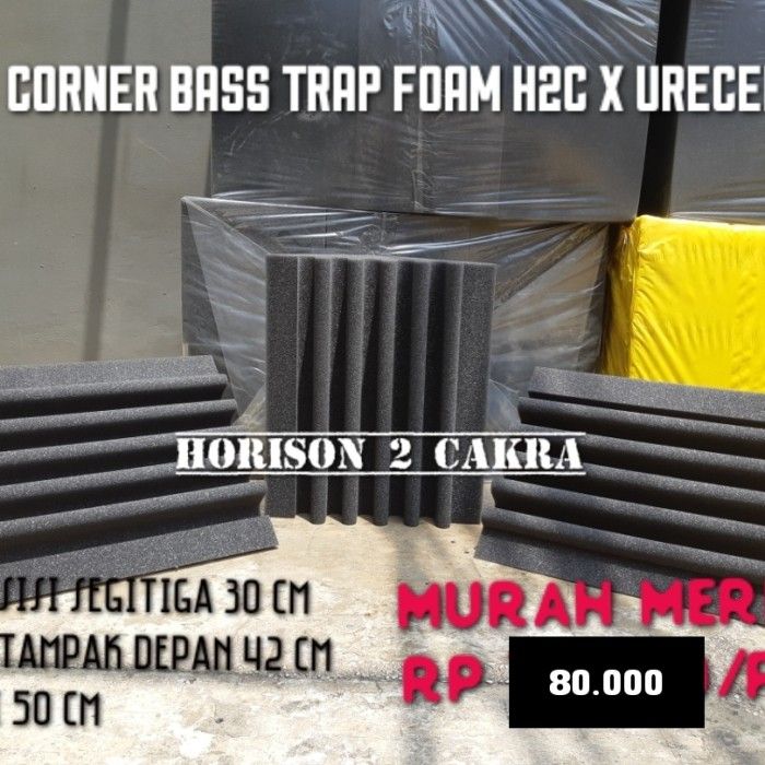 KHUSUS JNE [Luar Kota] Corner Bass Trap Foam H2C x URECEL | Lazada ...