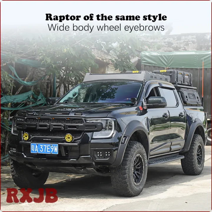 [RXJB] LED with light Wheel eyebrow For Ford Ranger T9 2023 2024 ...