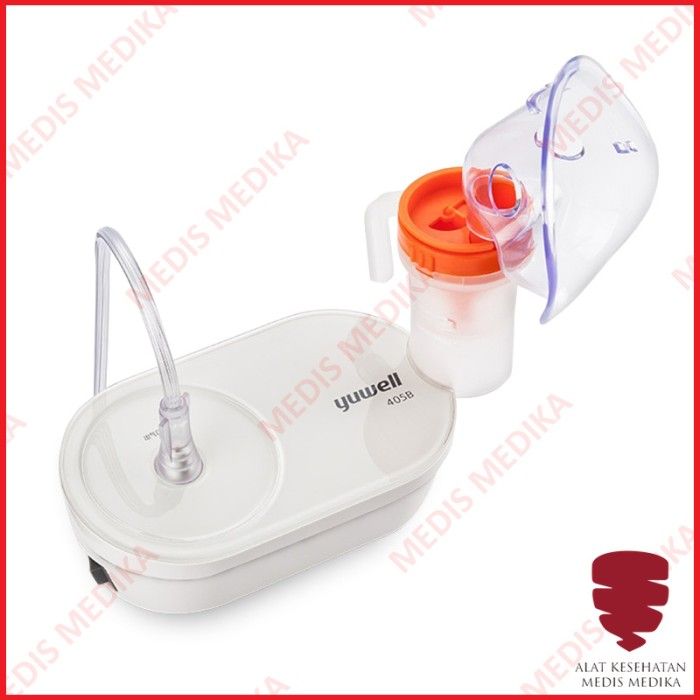 Yuwell 405 B Air Compressor Nebulizer Alat Uap Terapi Pilek Pernafasan ...