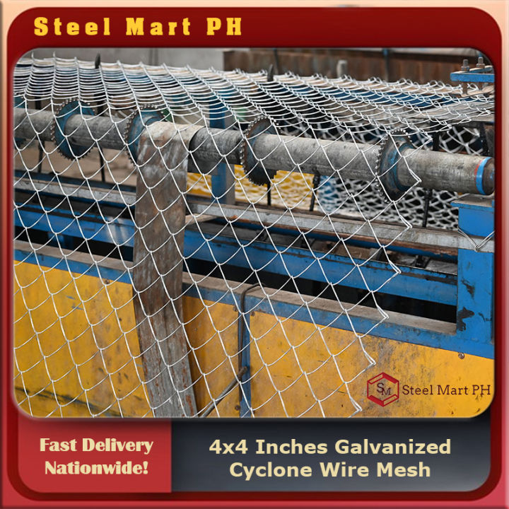 1102 4x4 Inches Cyclone Wire Chain Link Fence Pangbakod Farm Fence Wire ...
